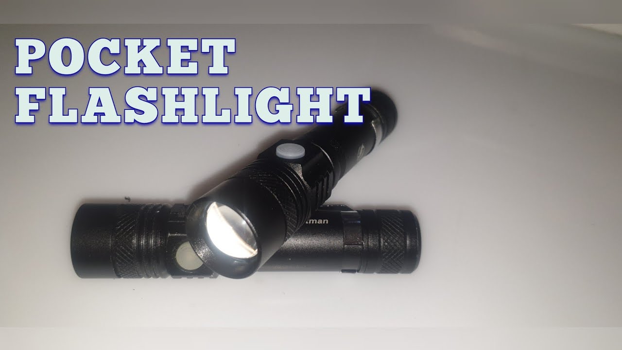 RECHARGEABLE POCKET FLASHLIGHT (Shustar, Pocketman, Leliten, Aefj ...