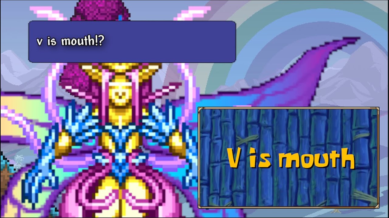 Empress of Light's V is Mouth - Terraria - YouTube