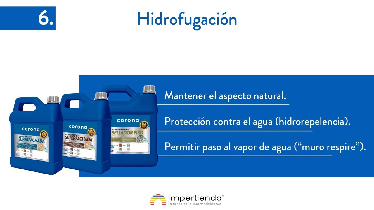 Hidrófugo súper fachada - Corona - YouTube