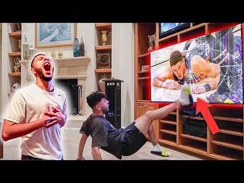 I ALMOST FAINTED BECAUSE OF THIS!! **Suns vs Clippers Game**