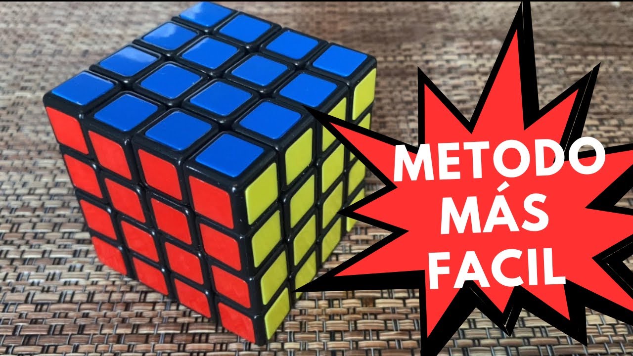 Como armar un cubo 4X4 de la manera más fácil - YouTube