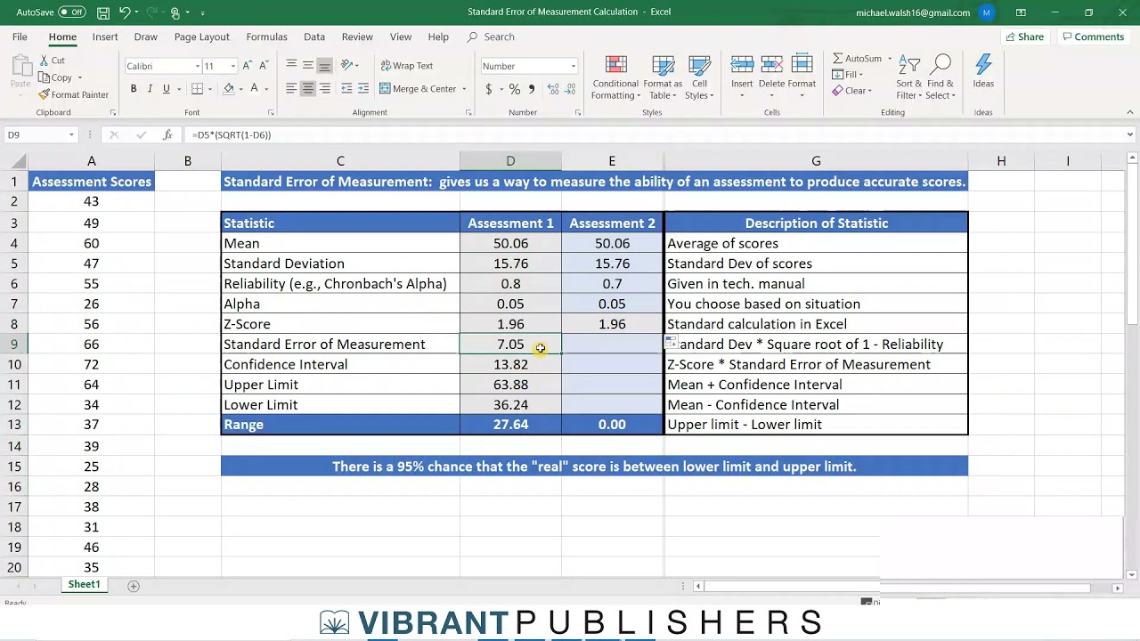 Standard Error of Measurement - YouTube