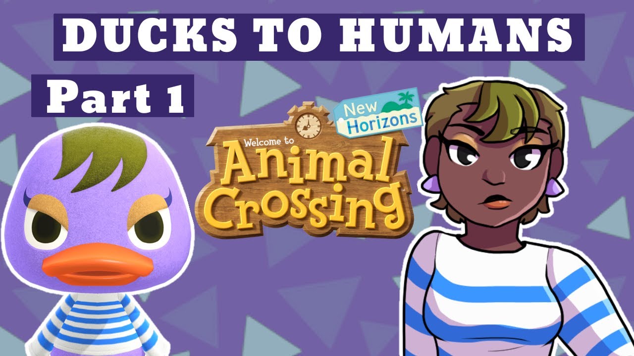 Drawing Animal Crossing Ducks Part 1 - YouTube
