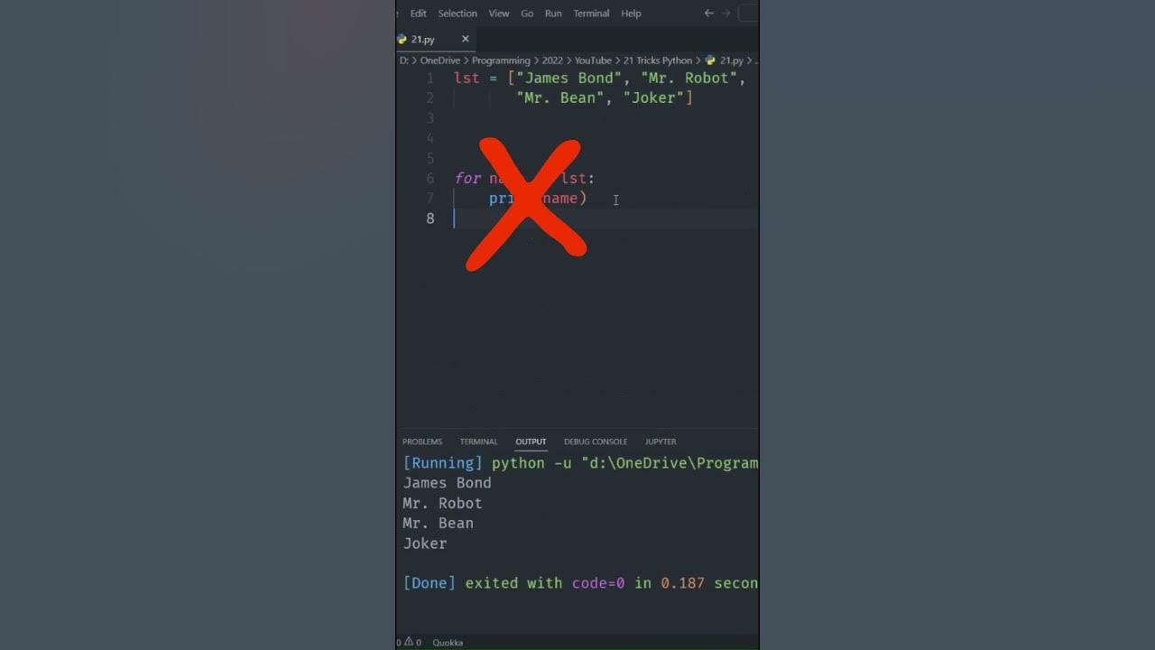 Three Tips And Tricks Python Hacks Part 1 Youtube