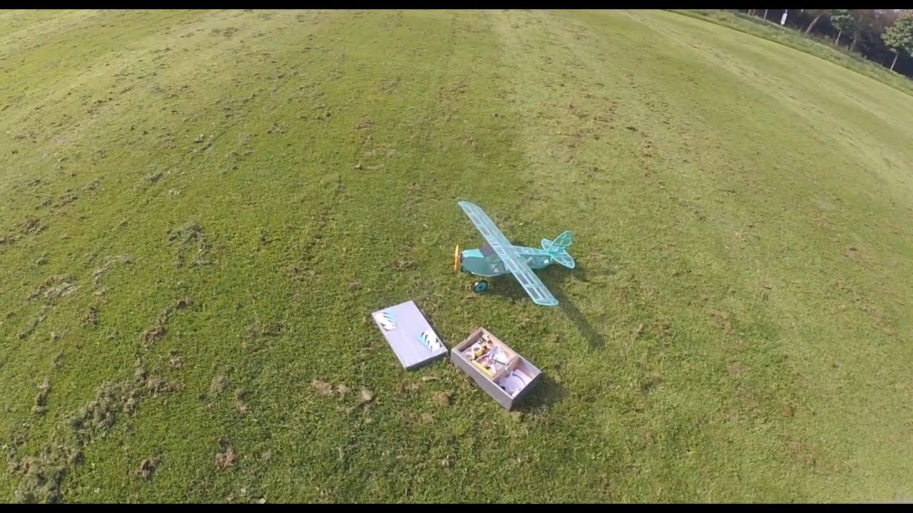 Ultra light Cub- slow flyer - with modifications - YouTube