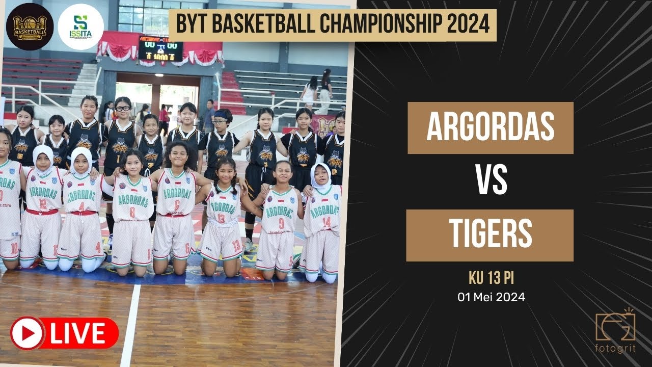 [BYT BASKETBALL] ARGORDAS VS TIGERS - KU 13 PI - YouTube