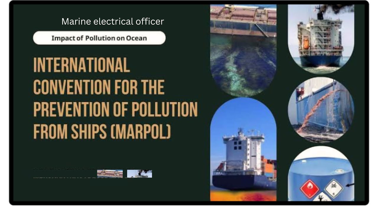 Understanding MARPOL Annexes | [Marine electrical officer] Explains Marine Pollution Control ...
