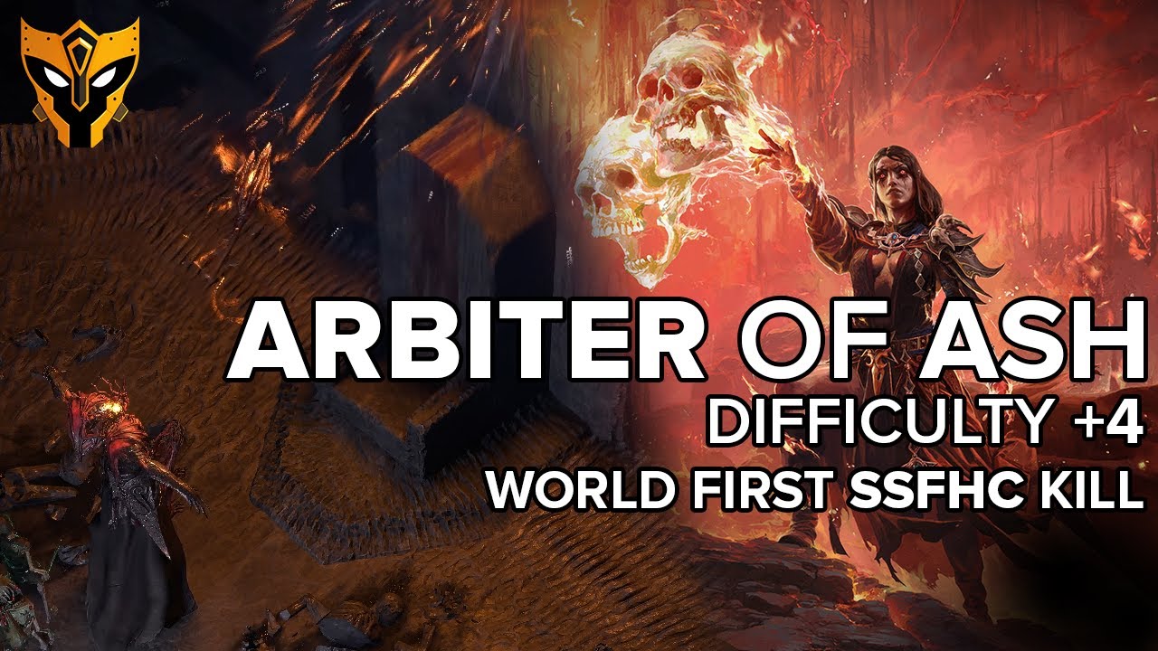 Arbiter of Ash +4 Difficulty - World First SSFHC Kill - Infernalist ...