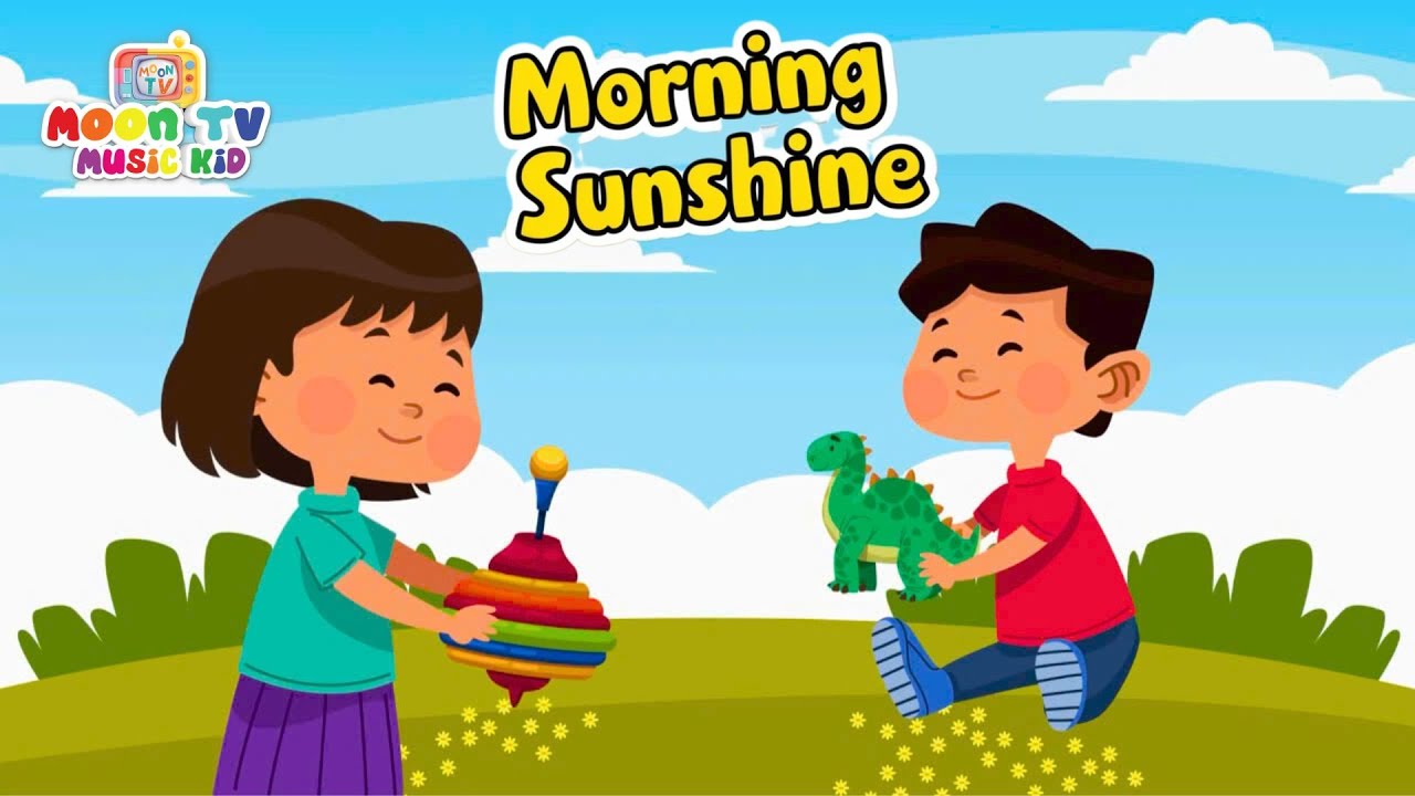 Morning sunshine | A Cheerful Start to the Day! | Song for kids - YouTube