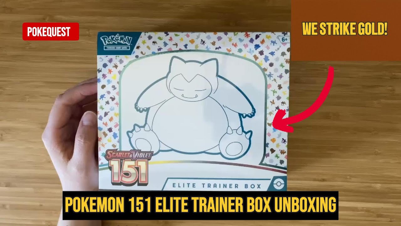 Pokemon Scarlet and Violet 151 Elite Trainer Box Unboxing - YouTube