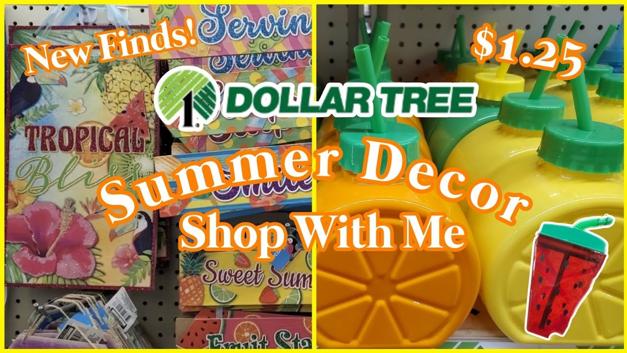 DOLLAR TREE SUMMER 🌴 ITEMS 2024😎 - YouTube