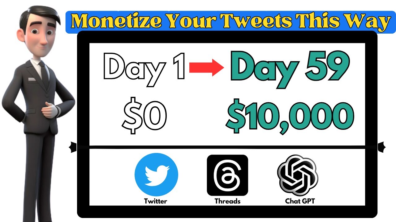 How to Make Easy Money on Twitter and Threads Using AI (No Skill Needed ...