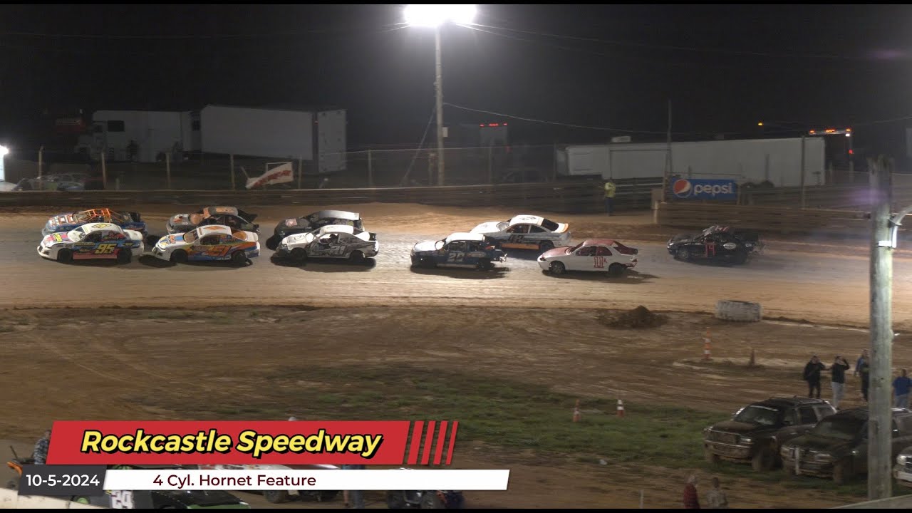 Rockcastle Speedway - Hornet Feature - 10/5/2024 - YouTube