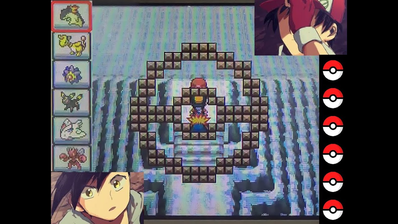 Pokemon HeartGold/SoulSilver - No Items, Set Party Only, Final Battle ...