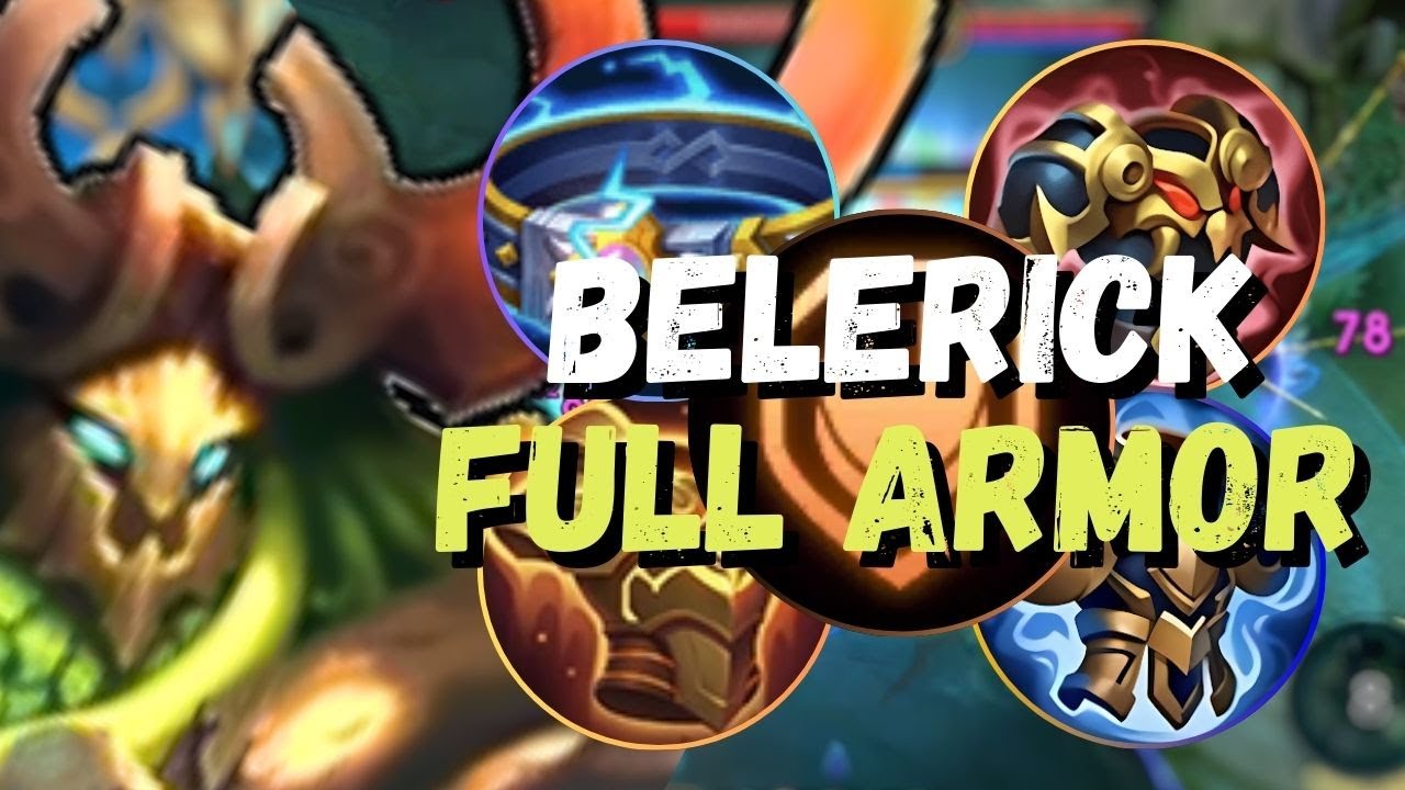 Belerick Ultimate Tank Build With Full Armor! Belerick Best Build ...