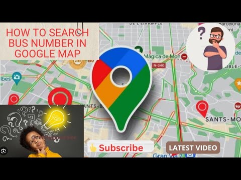 How to use google map for searching bus number|গুগল ম্যাপ এ বাস নাম্বার ...