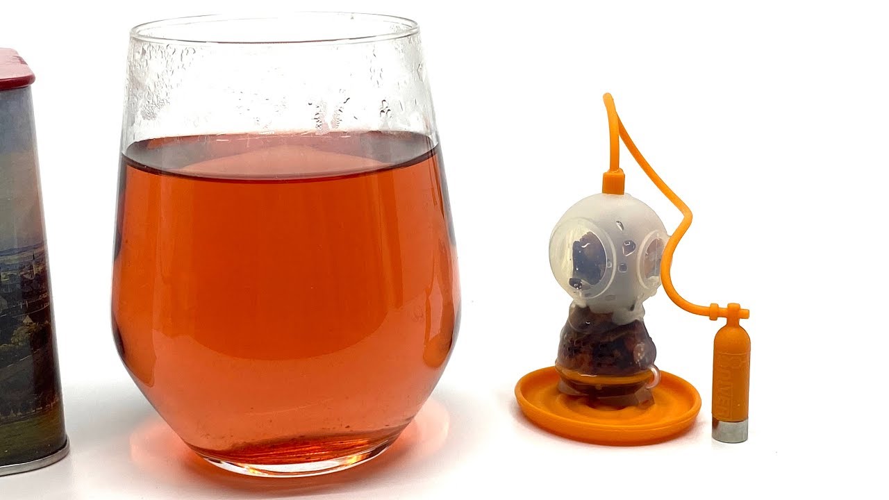 Tea Diver tea infuser by Abel Design - YouTube