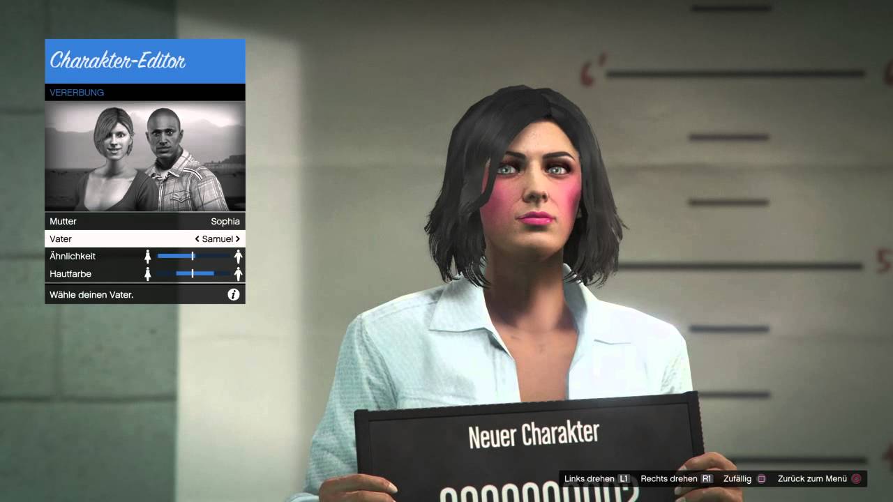 Gta 5 female character PS4 - YouTube