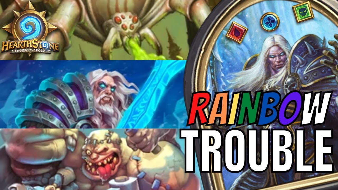 Rainbow Death Knight the next BIG THING?! - Hearthstone - YouTube