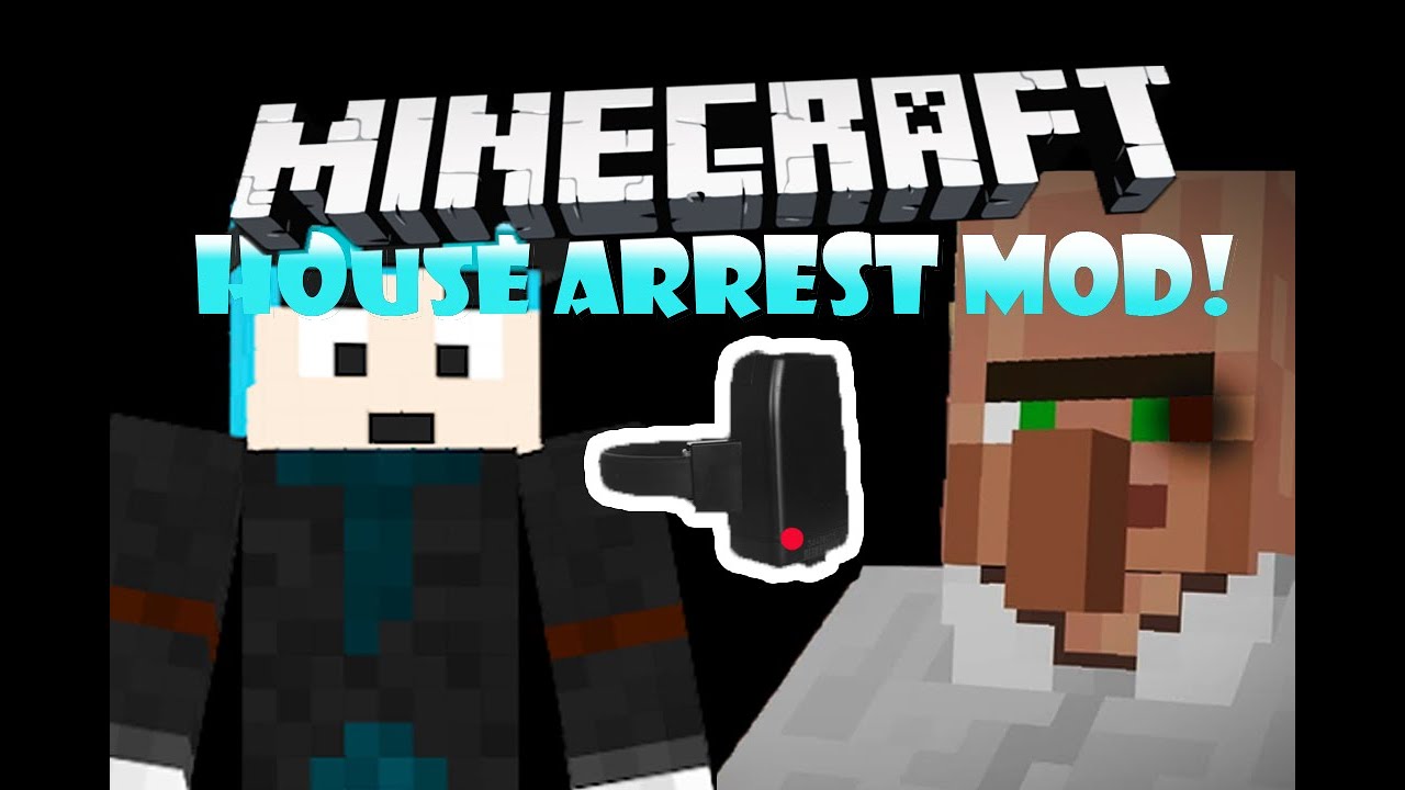 HOUSE ARREST MOD | Minecraft: Mod Showcase | DanTDM Parody - YouTube