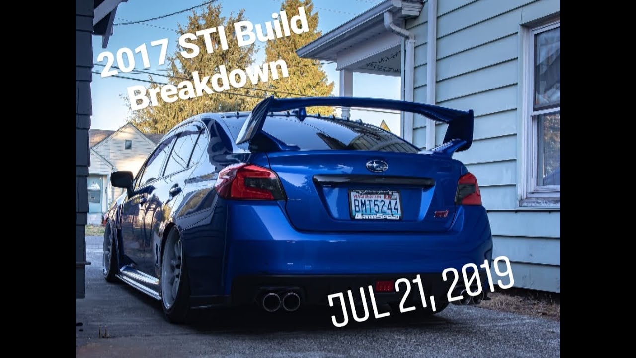 Subaru STI Build Breakdown - YouTube