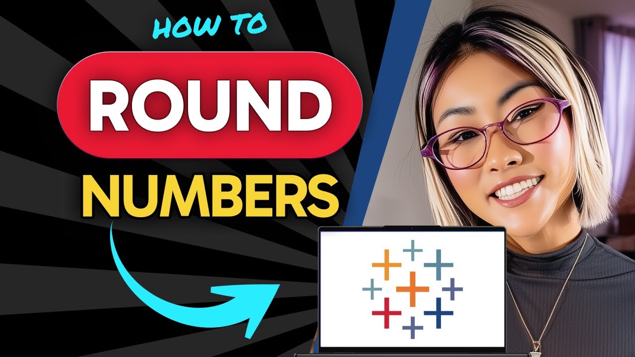 How to ROUND NUMBERS in Tableau (Step by Step) - YouTube