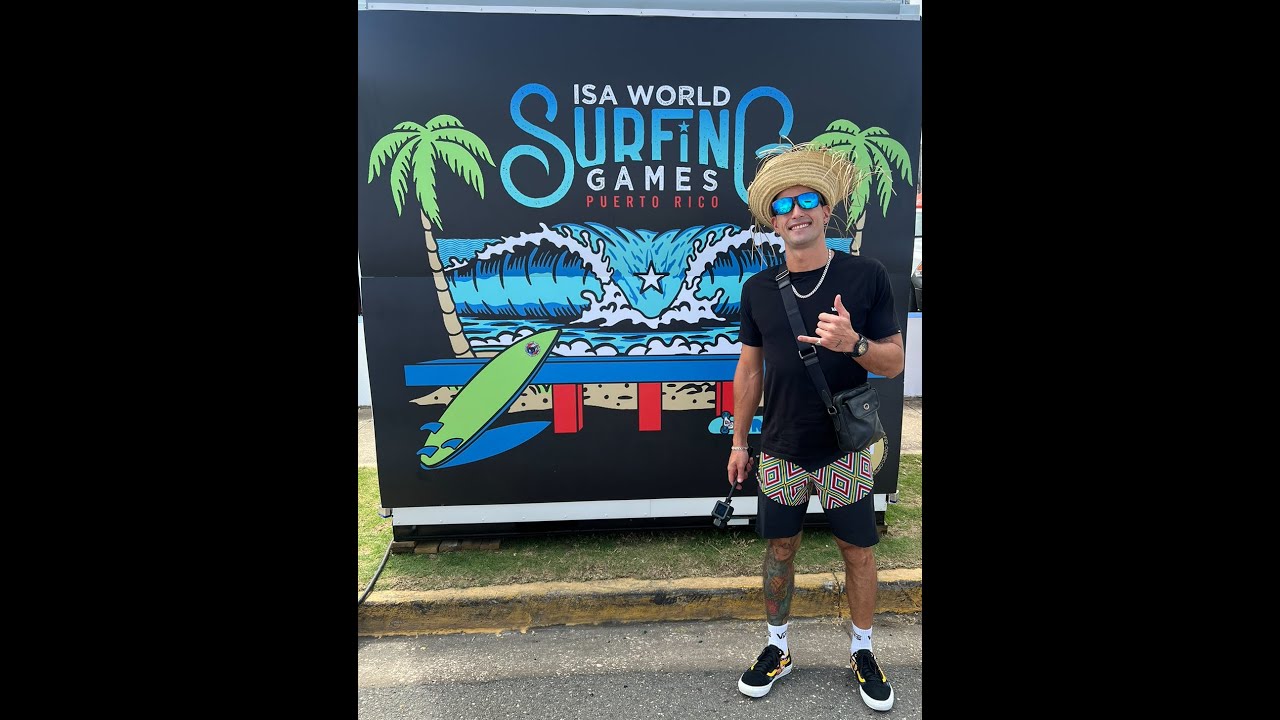 Las Mundiales de la ISA en La Marginal Puerto Rico 2024 surf vlog ...