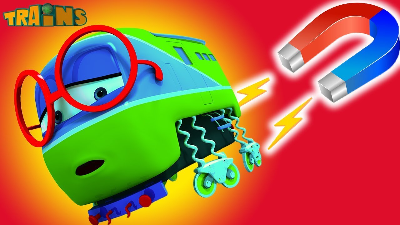 Trains - The Animated Series for Children | The magnet - YouTube