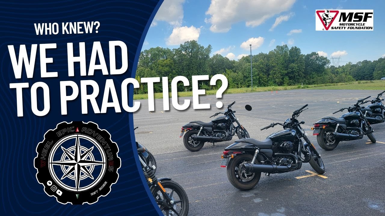 WEA: MSF RiderCoach Practice - YouTube
