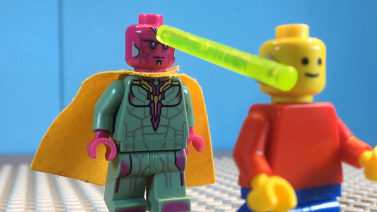 Vision kills Lego Man - YouTube