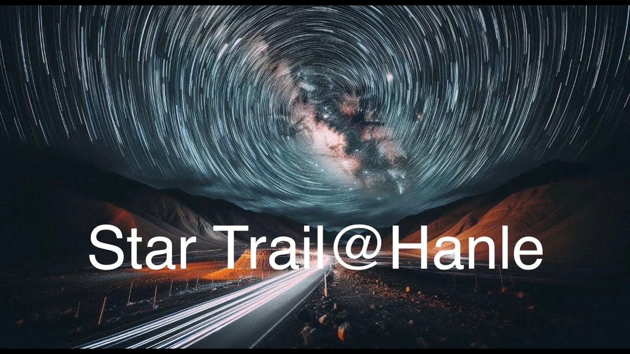 Mesmerizing Star Trails at Hanle | Captured with GoPro - YouTube