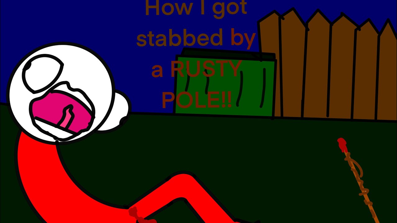 How I got stabbed IN THE LEG!! - YouTube