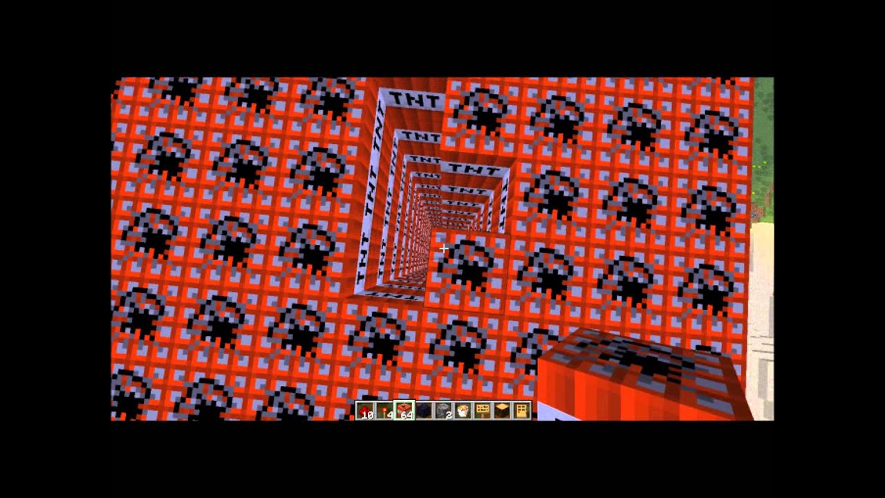 Minecraft - Big TNT Square ALMOST IN ACTION! - YouTube