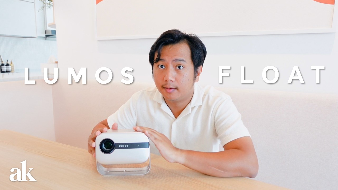 UNBOXING & REVIEW | LUMOS FLOAT Review: First 360° Rotatable Projector - YouTube