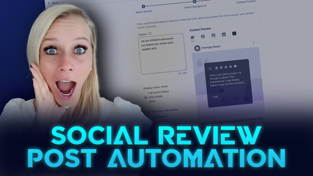 How to Automate Review Posting with the Social Media Planner - YouTube