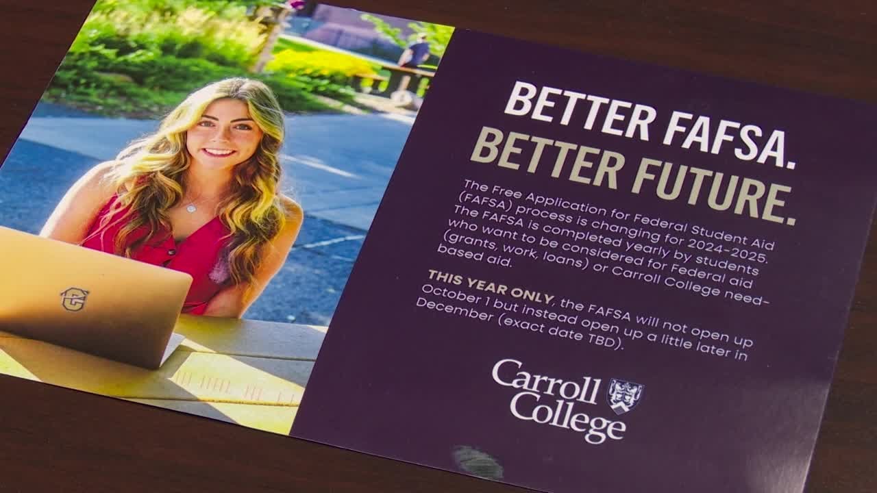 FAFSA receives huge overhaul affecting Montana students applying for aid - YouTube