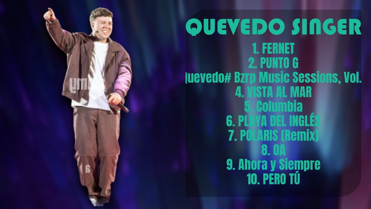 Quevedo Singer-Year's music sensation roundup-Supreme Chart-Toppers ...