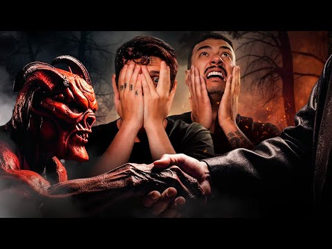 O HOMEM que fez o PACTO com o DIABO - 5 PESSOAS que tiveram CONTATO COM O CAPETA