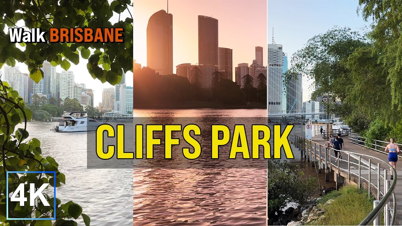Australian Sunday Vibes | Brisbane River Walk from Kangaroo Point ...