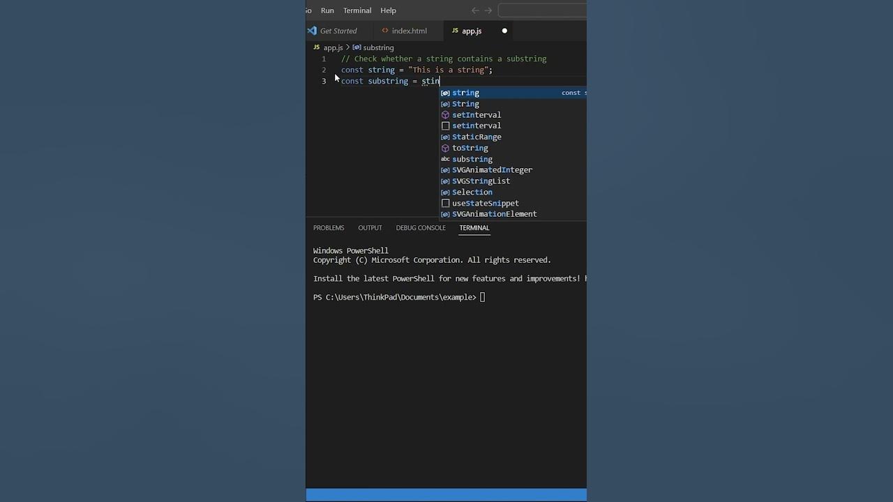Check Whether A String Contains A Substring In JavaScript YouTube check-whether-a-string-contains-a-substring-in-javascript-youtube