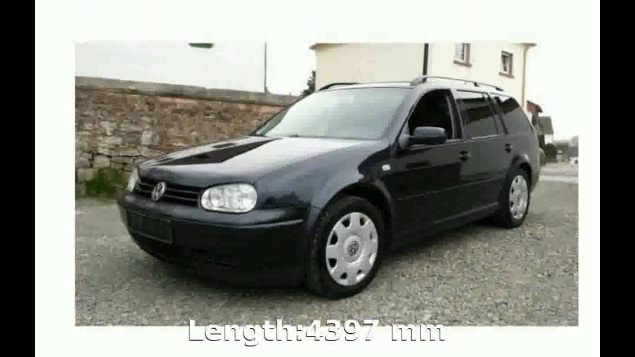2000 Volkswagen Golf 1.9 TDi Variant 4Motion - Specs and Specification ...