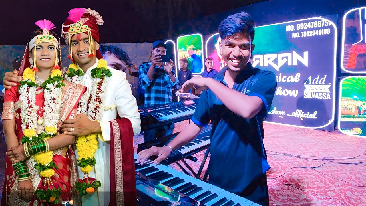 Karan Musical Show 🔥🔥 Aniket Keyboardist On The Fire / At Dharampur ...