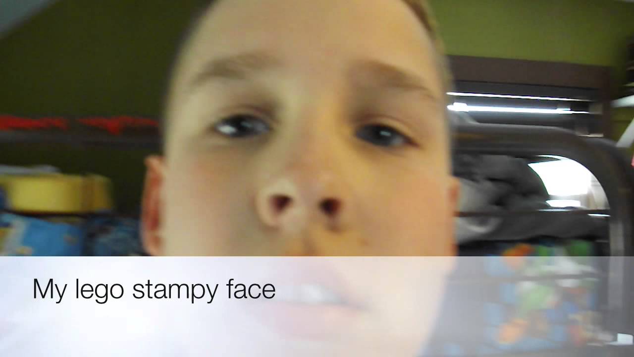 My lego stampy face - YouTube