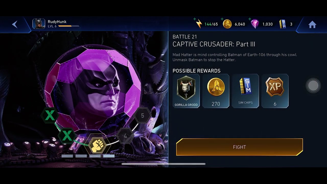 Injustice 2- Campaign Captive Crusader Gameplay Batman Harley Quin ...