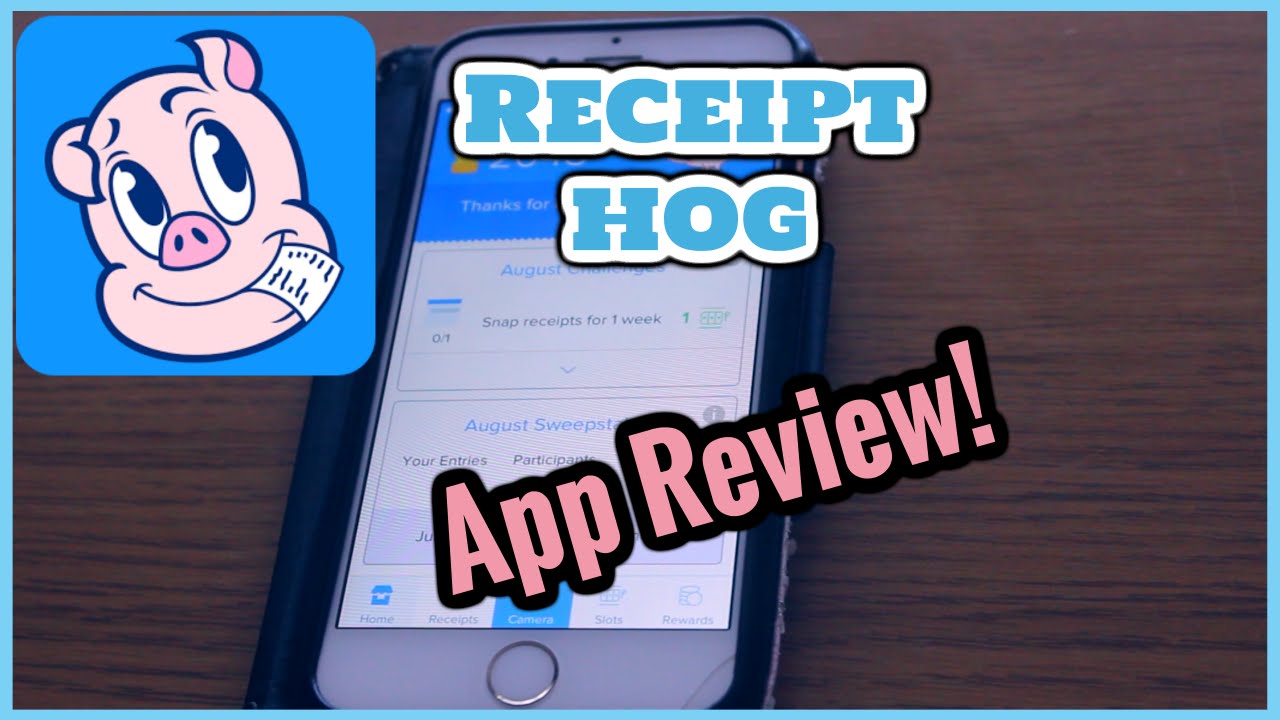 Money Making App! | Receipt Hog App Review | ItsBecky - YouTube
