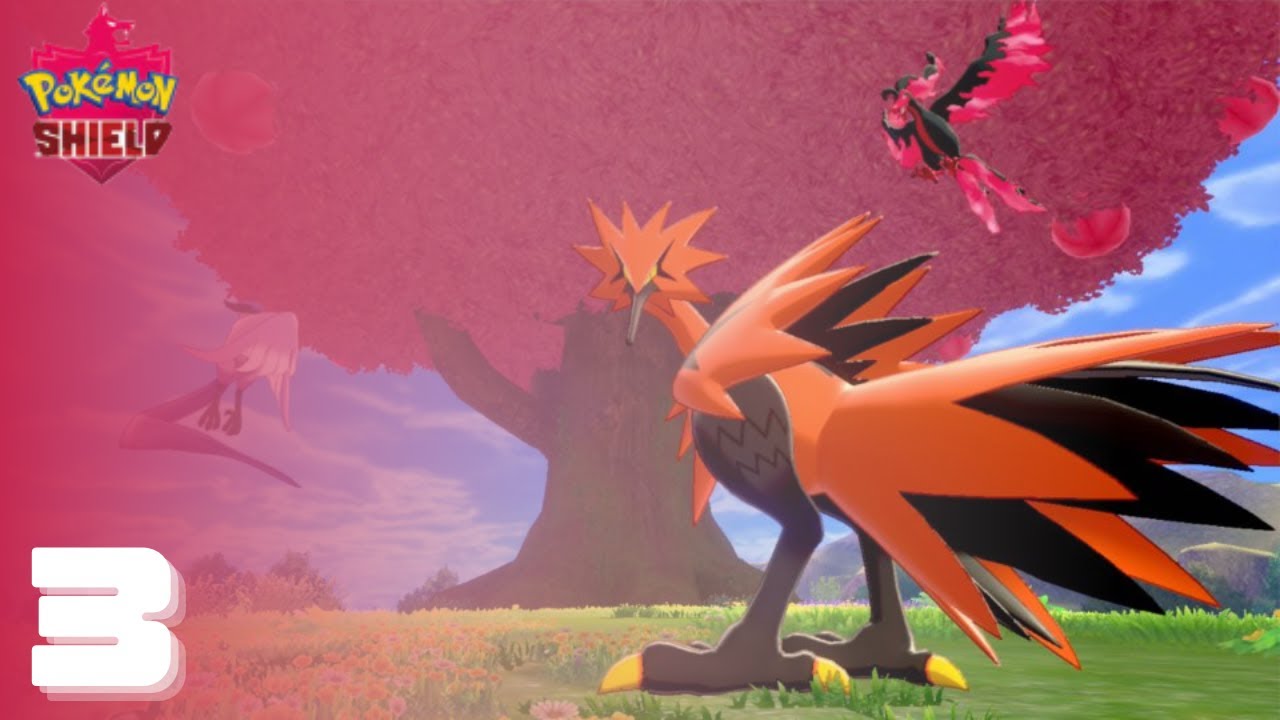 The Galar Bird Trio (Pokémon Shield: Crown Tundra Part 3) - YouTube