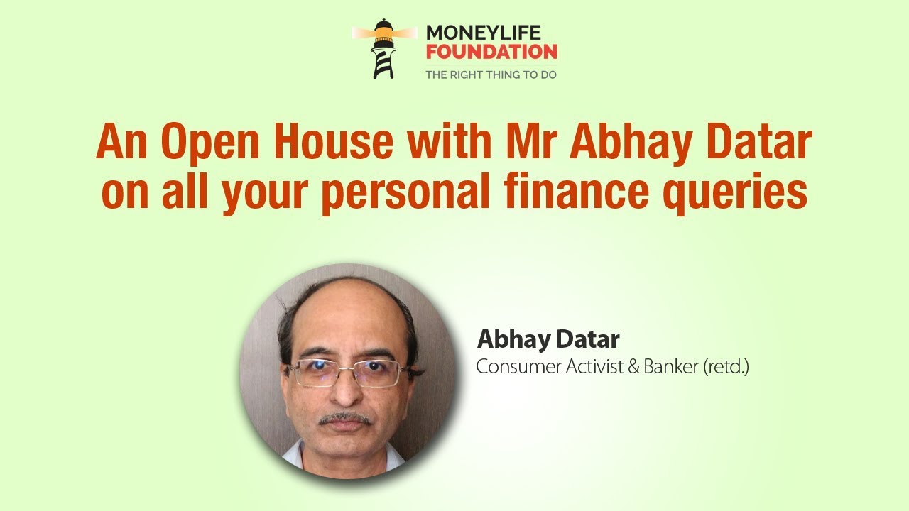 Open House with Abhay Datar on Personal Finance Queries - YouTube