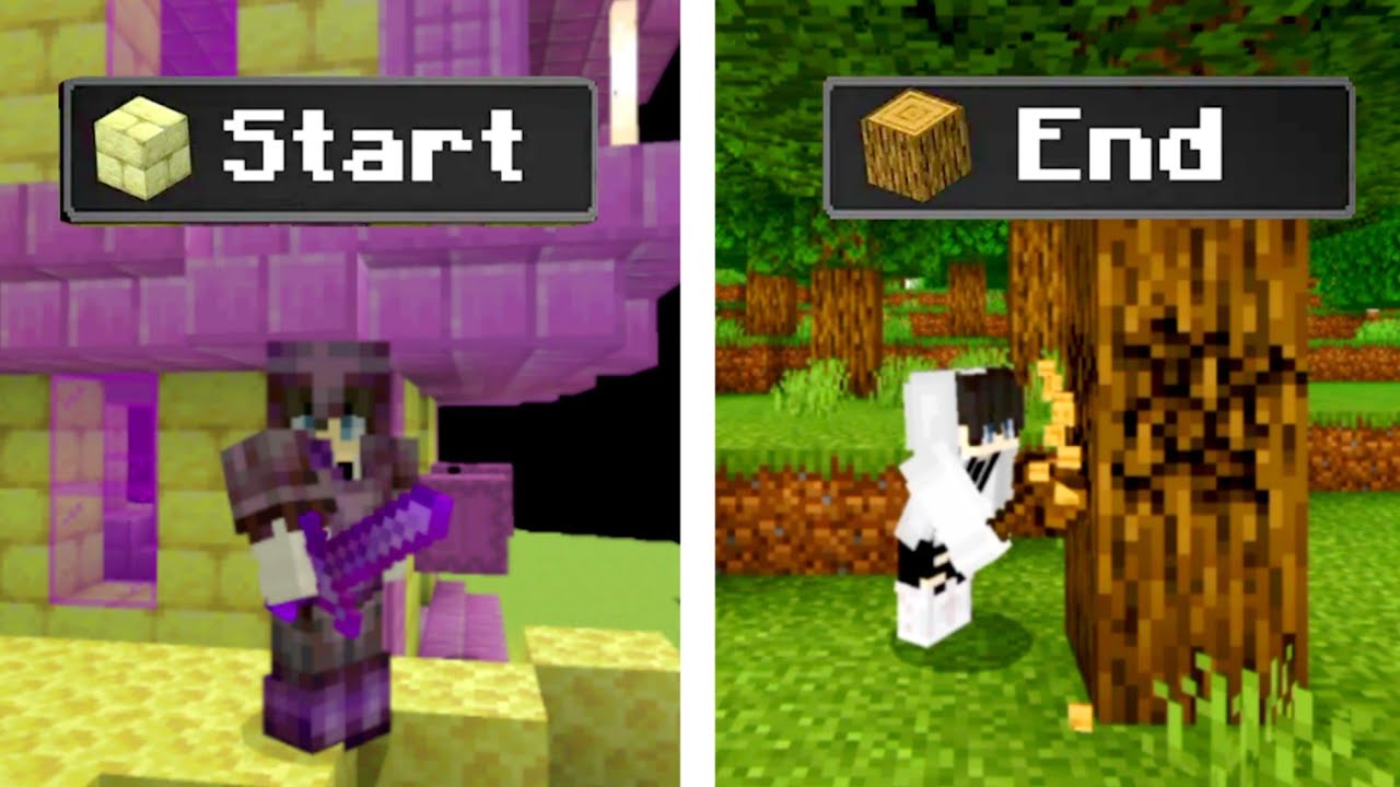 I tried to beat Minecraft Backwards - YouTube