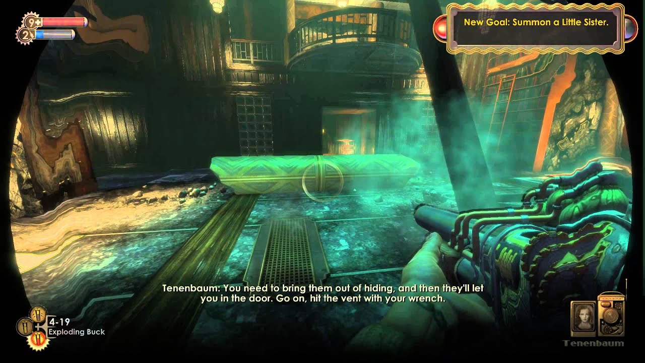 Bioshock 1 walkthrough part 13 - YouTube