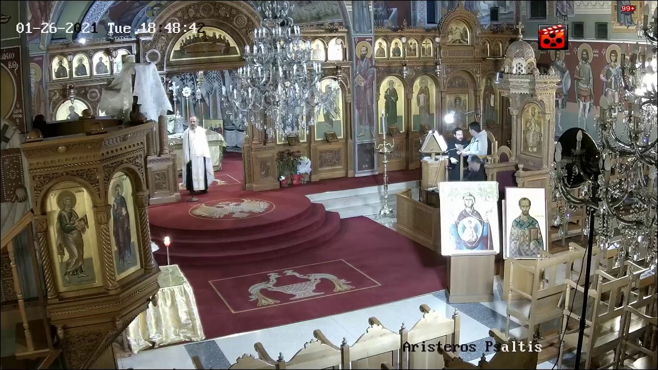 ΕΣΠΕΡΙΝΟΣ ΑΓΙΟΥ ΙΩΑΝΝΗ ΤΟΥ ΧΡΥΣΟΣΤΟΜΟΥ ΚΑΙ ΠΑΡΑΚΛΗΣΗ ΣΤΗΝ ΥΠΕΡΑΓΙΑ ...
